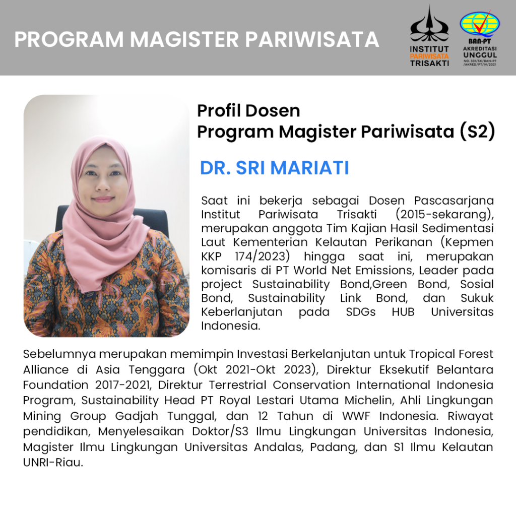 PASCASARJANA (S2) – MAGISTER PARIWISATA (TERAKREDITASI BAN : B ...